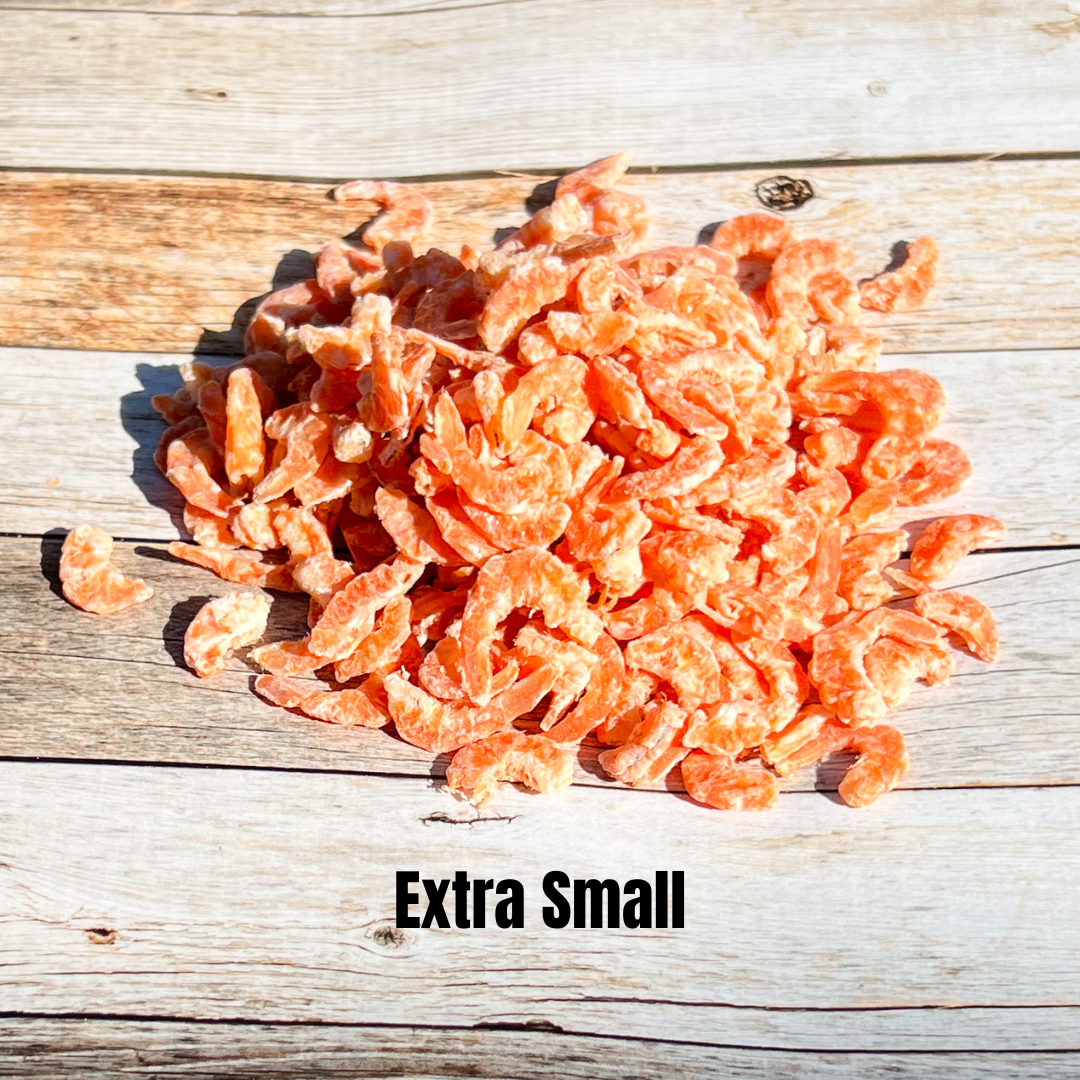 X-Small Louisiana Dried Shrimp - 1lb Bag – Louisiana Dried Shrimp Co.